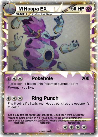 Pokémon M Hoopa EX 10 10 - Pokehole - My Pokemon Card