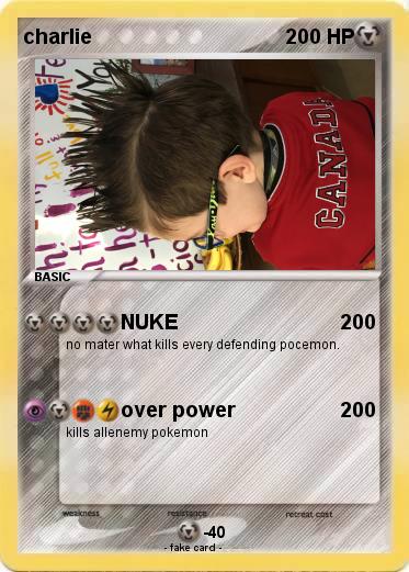 Pokémon charlie 1402 1402 - NUKE - My Pokemon Card
