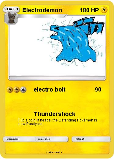 Pokémon Electrodemon 2 2 - electro bolt - My Pokemon Card