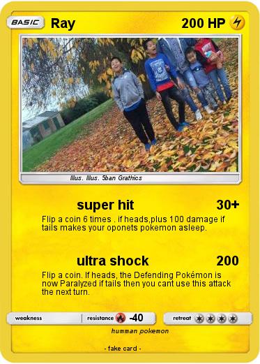 Pokémon Ray 840 840 - super hit - My Pokemon Card