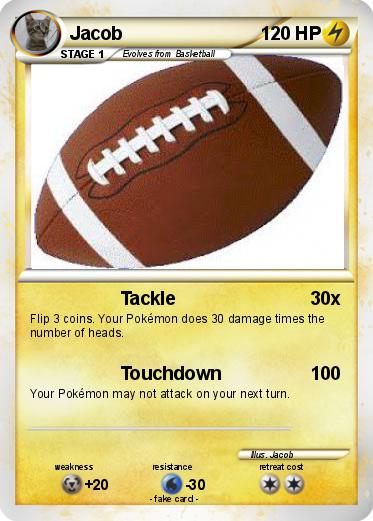 Pokémon Jacob 1008 1008 - Tackle - My Pokemon Card