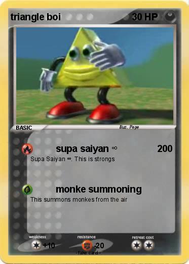 Pokémon triangle boi - supa saiyan ∞ - My Pokemon Card