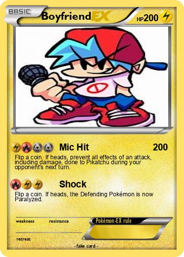Pokémon Boyfriend 165 165 - Mic Hit - My Pokemon Card