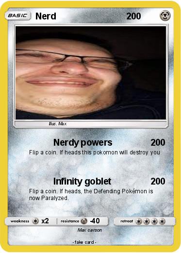 Pokémon Nerd 460 460 - Nerdy powers - My Pokemon Card