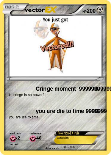 Pokémon vector 296 296 - Cringe moment 999999999999999999 - My Pokemon Card