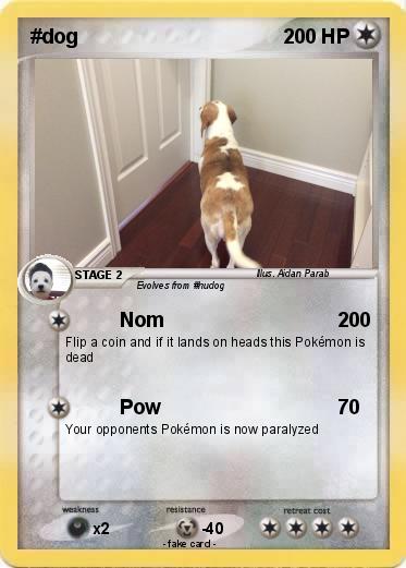 Pokémon dog 1264 1264 - Nom - My Pokemon Card