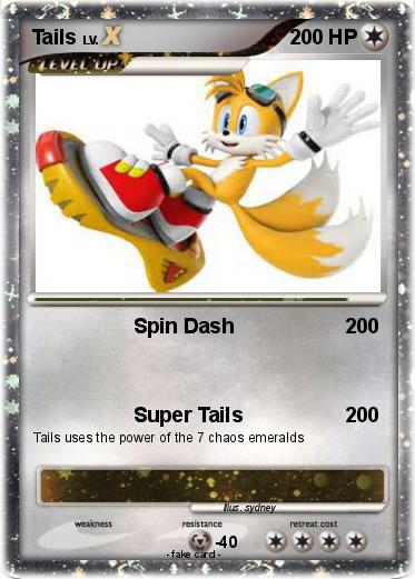 Pokémon Tails 1158 1158 - Spin Dash - My Pokemon Card
