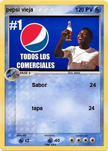 Pokémon pepsi vieja - Sabor 24 - Mi carta pokémon
