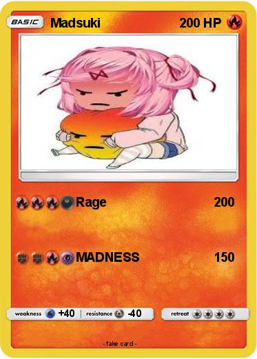 Pokémon Madsuki - Rage - My Pokemon Card
