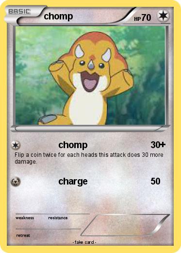 Pokémon chomp 193 193 - chomp - My Pokemon Card
