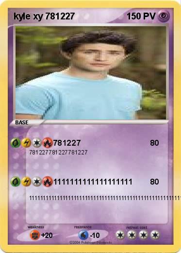 Pokémon kyle xy 781227 781227 - 781227 - Ma carte Pokémon
