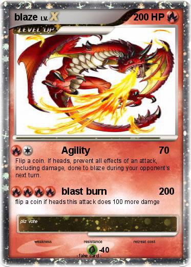 Pokémon blaze 1099 1099 - Agility - My Pokemon Card