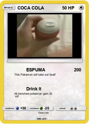 Pokémon COCA COLA 351 351 - ESPUMA - My Pokemon Card