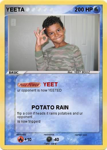 Pokémon YEETA - YEET - My Pokemon Card