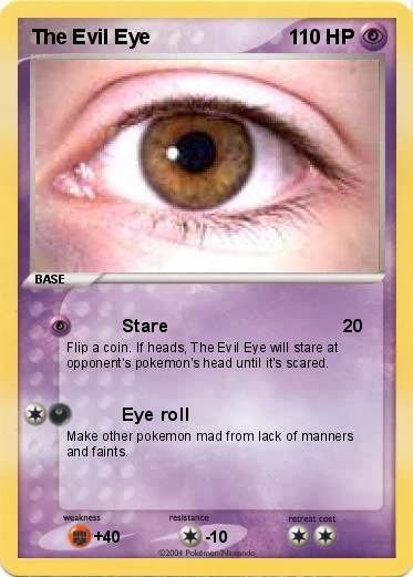 Pokémon The Evil Eye - Stare - My Pokemon Card
