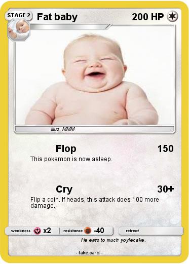 Pokémon Fat baby 61 61 - Flop - My Pokemon Card
