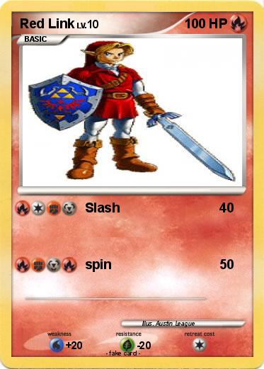 Pokémon Red Link 3 3 - Slash - My Pokemon Card