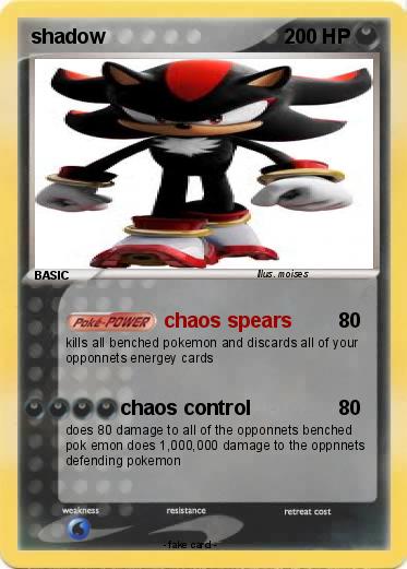 Pokémon shadow 3794 3794 - chaos spears - My Pokemon Card