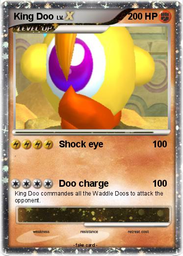 Pokémon King Doo 1 1 - Shock eye - My Pokemon Card