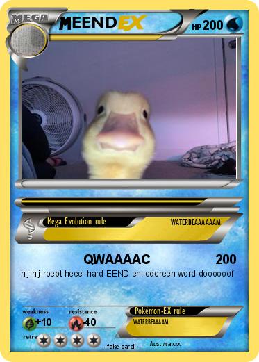 Pokémon EEND 10 10 - QWAAAAC - My Pokemon Card
