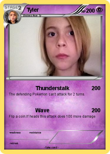 Pokémon Tyler 656 656 - Thunderstalk - My Pokemon Card
