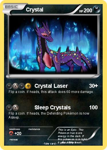 Pokémon Crystal 473 473 - Crystal Laser - My Pokemon Card