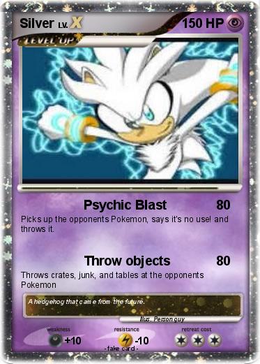 Pokémon Silver 350 350 - Psychic Blast - My Pokemon Card