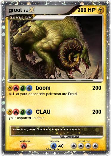 Pokémon groot 63 63 - boom - My Pokemon Card
