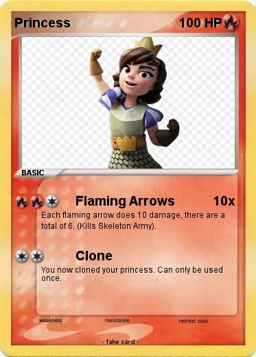 Pokémon Princess 1726 1726 - Flaming Arrows - My Pokemon Card