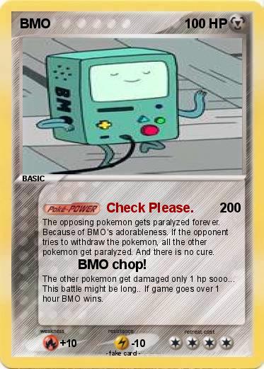 Pokémon BMO 16 16 - Check Please. - My Pokemon Card