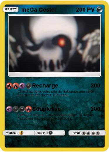 Pokémon meGa Gester - Recharge - Ma carte Pokémon