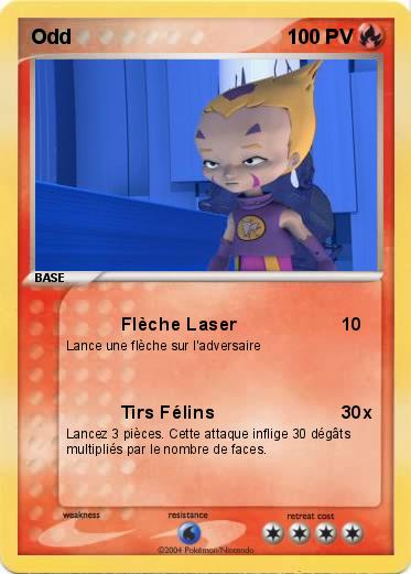 Pokémon Odd 32 32 - Flèche Laser - Ma carte Pokémon