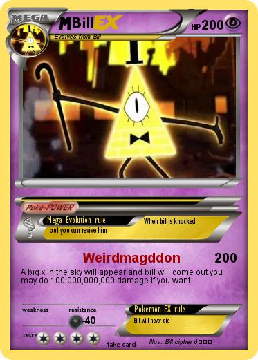 Pokémon Bill 1490 1490 - Weirdmagddon - My Pokemon Card