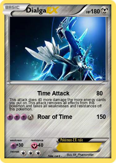 Pokémon Dialga 7746 7746 - Time Attack - My Pokemon Card