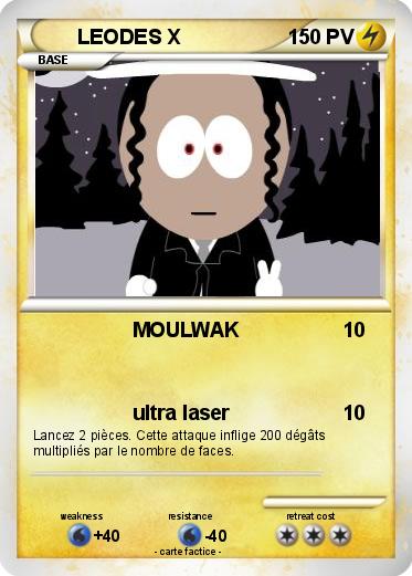 Pokémon LEODES X - MOULWAK - Ma carte Pokémon