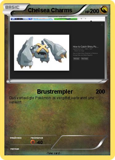 Pokémon Chelsea Charms 2 2 - Brustrempler - My Pokemon Card