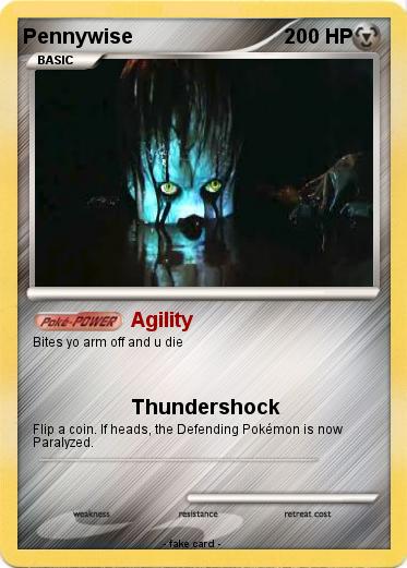 Pokémon Pennywise 153 153 - Agility - My Pokemon Card