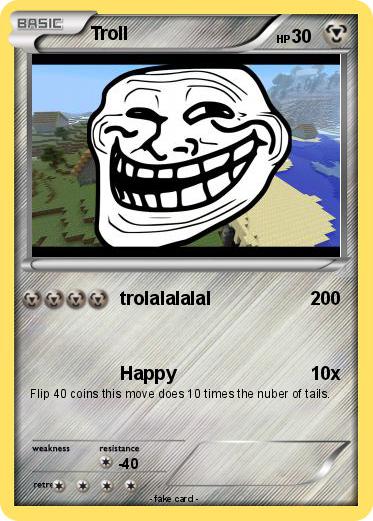Pokémon Troll 3221 3221 - trolalalalal - My Pokemon Card