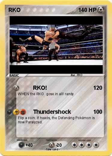 Pokémon RKO 36 36 - RKO! - My Pokemon Card