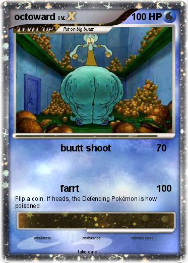 Pokémon octoward 1 1 - buutt shoot - My Pokemon Card