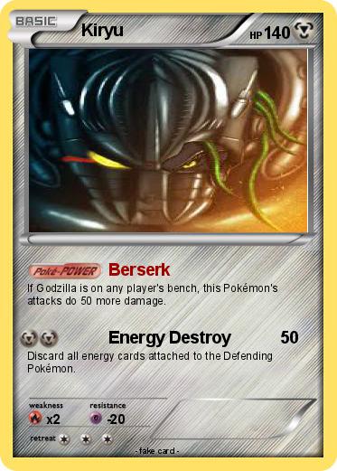 Pokémon Kiryu 42 42 - Berserk - My Pokemon Card