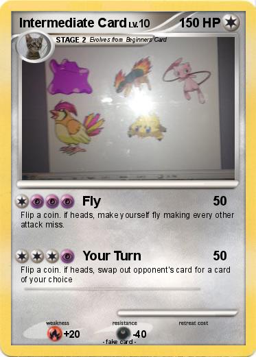 Pokémon Intermediate Card - Fly - My Pokemon Card