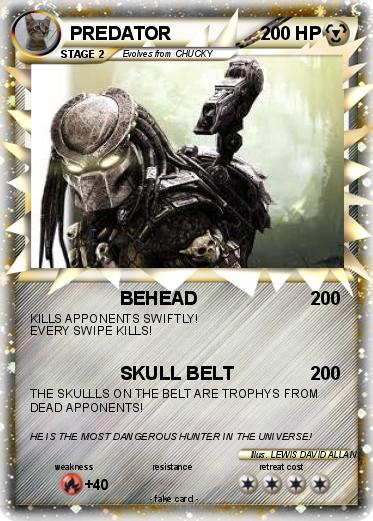 Pokémon PREDATOR 334 334 - BEHEAD - My Pokemon Card