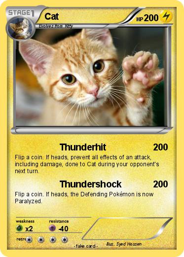 Pokémon Cat 3011 3011 - Thunderhit - My Pokemon Card