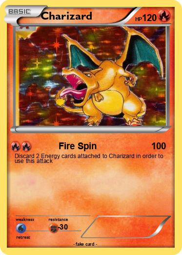 Pokémon Charizard 11229 11229 - Fire Spin - My Pokemon Card