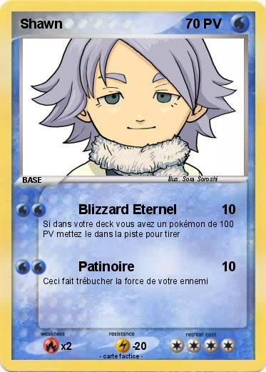 Pokémon Shawn 951 951 - Blizzard Eternel - Ma carte Pokémon
