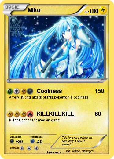 Pokémon Miku 231 231 - Coolness - My Pokemon Card