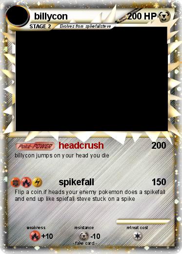 Pokémon billycon - headcrush - My Pokemon Card