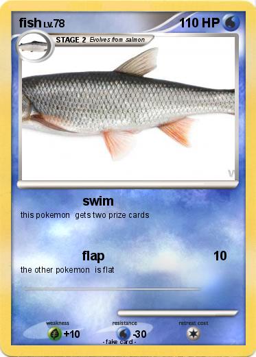 Pokémon fish 452 452 - swim - My Pokemon Card