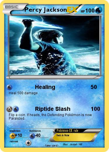 Pokémon Percy Jackson 609 609 - Healing - My Pokemon Card
